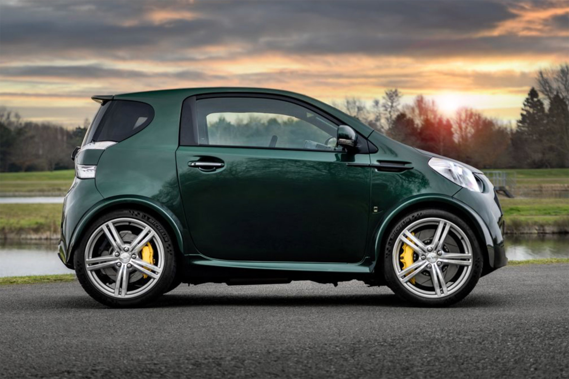 2018 Aston Martin V8 Super Cygnet | Uncrate