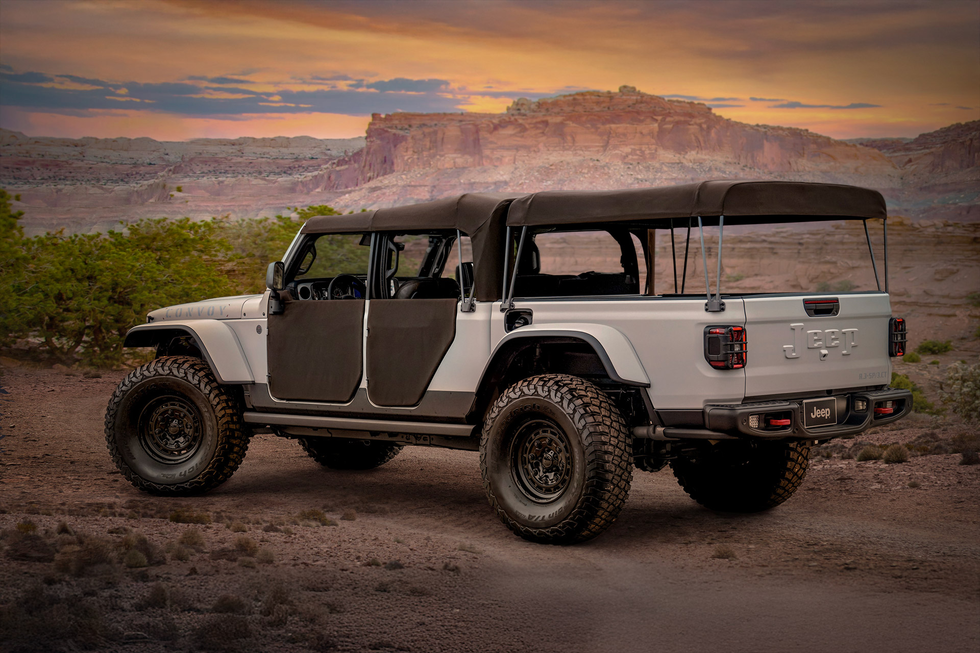 Jeep Gladiator Convoy Concept | Uncrate