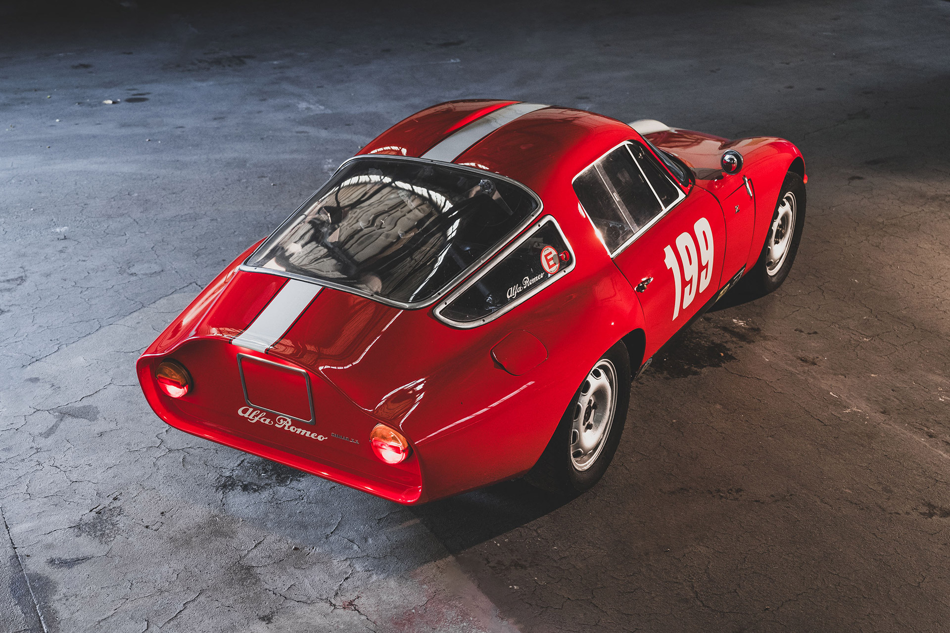 1964 Alfa Romeo Giulia TZ-1 Double Bubble Race Car | Uncrate