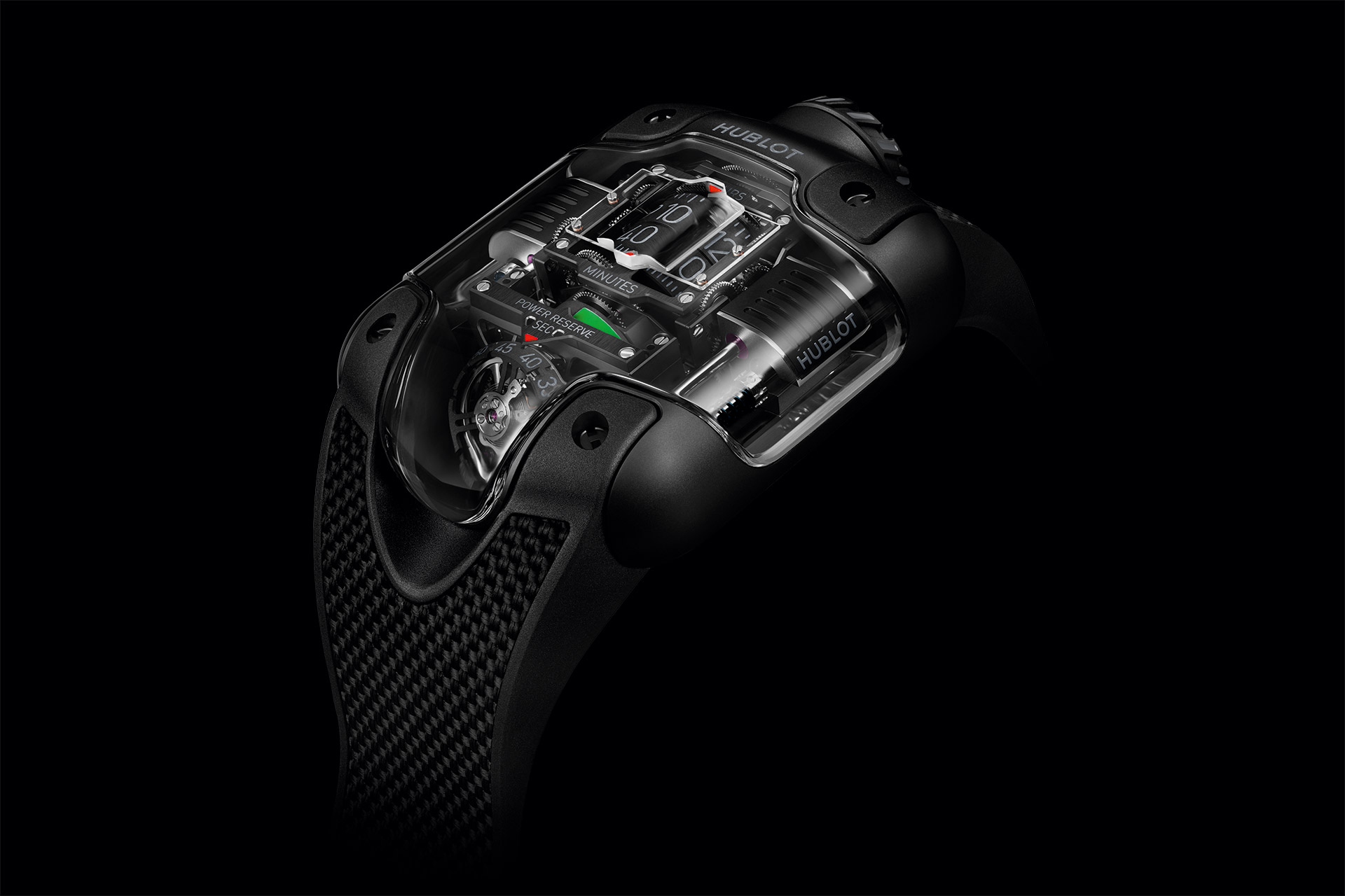 Hublot MP-10 Tourbillon All Black & Sapphire Watches | Uncrate
