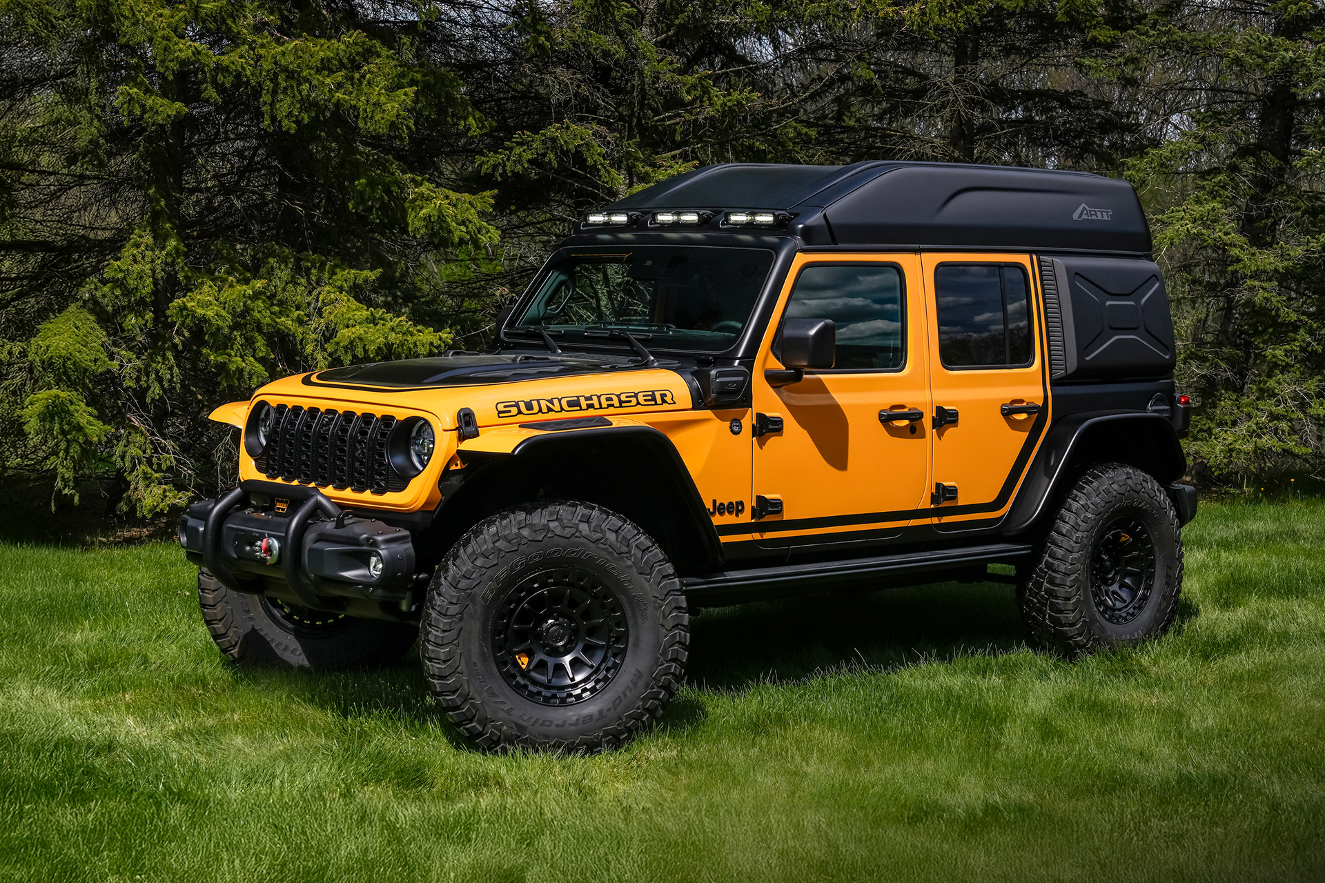 Jeep Awning and Rooftop Tent Concept | Uncrate