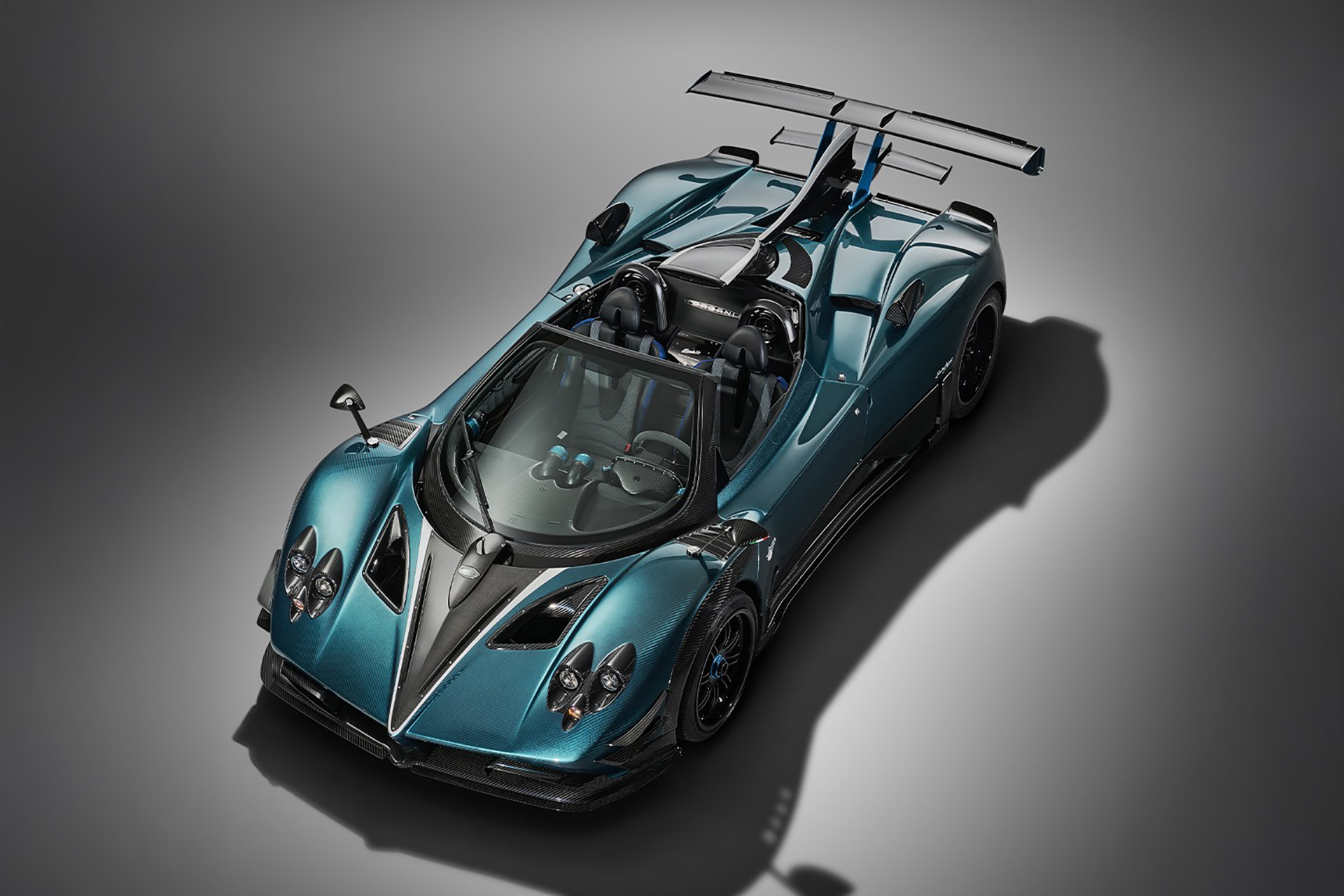 Pagani Unico Carbono Azul Zonda Roadster | Uncrate