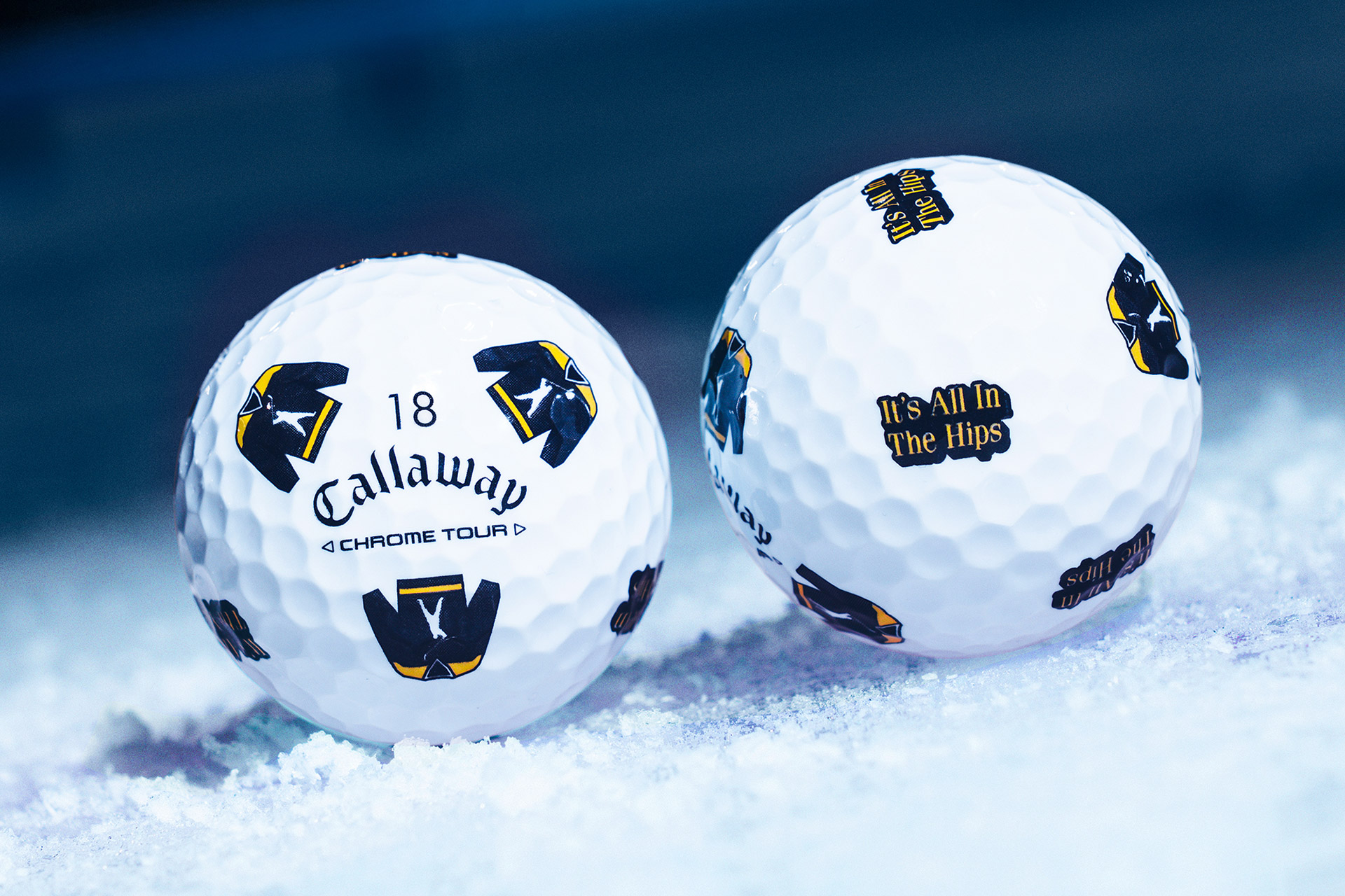 Callaway Happy Gilmore 2 Golf Balls | Uncrate