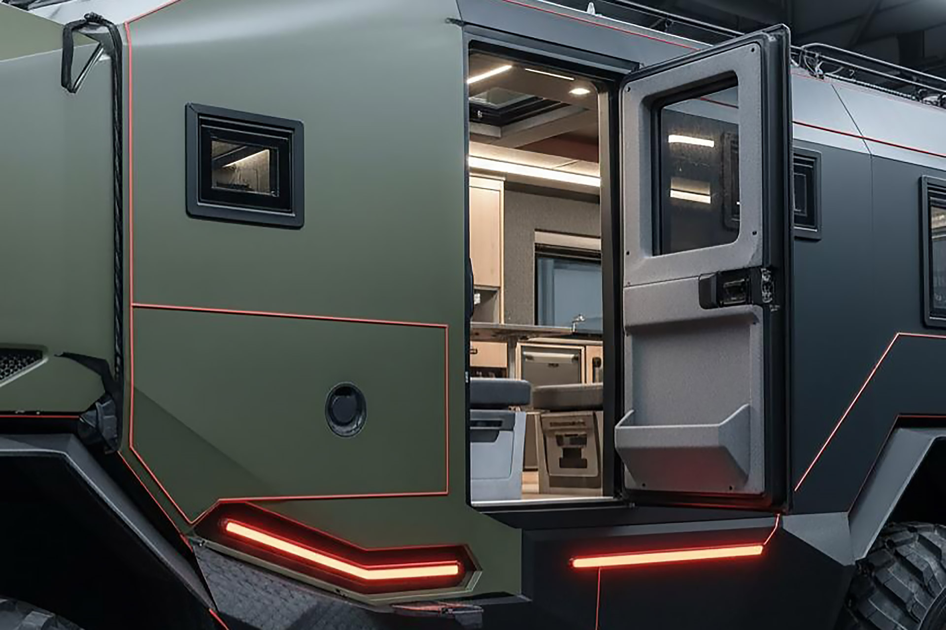 Motomuzi Off-Road Camper Van Concept | Uncrate