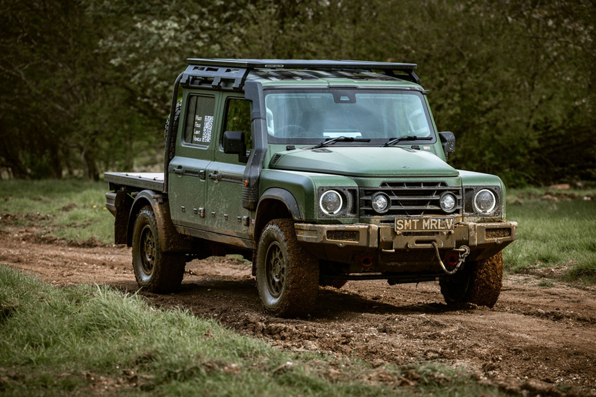 Ineos Grenadier Mrlv Military Truck Uncrate